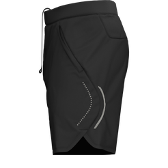 Men's Black Sports Shorts for Running & Gym with Zip Pockets | Sporty Clad®
